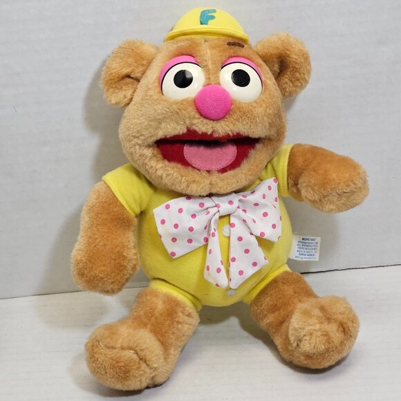 Toys | Vintage 1985 8s Muppet Babies Fozzie Bear Plush Henson Hasbro ...